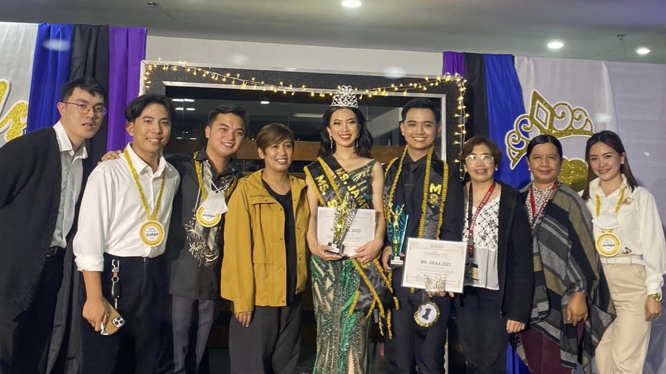 Mr. JEC and Ms. JAME crowned as Mr. and Ms. SBAA 2023 - SBAA