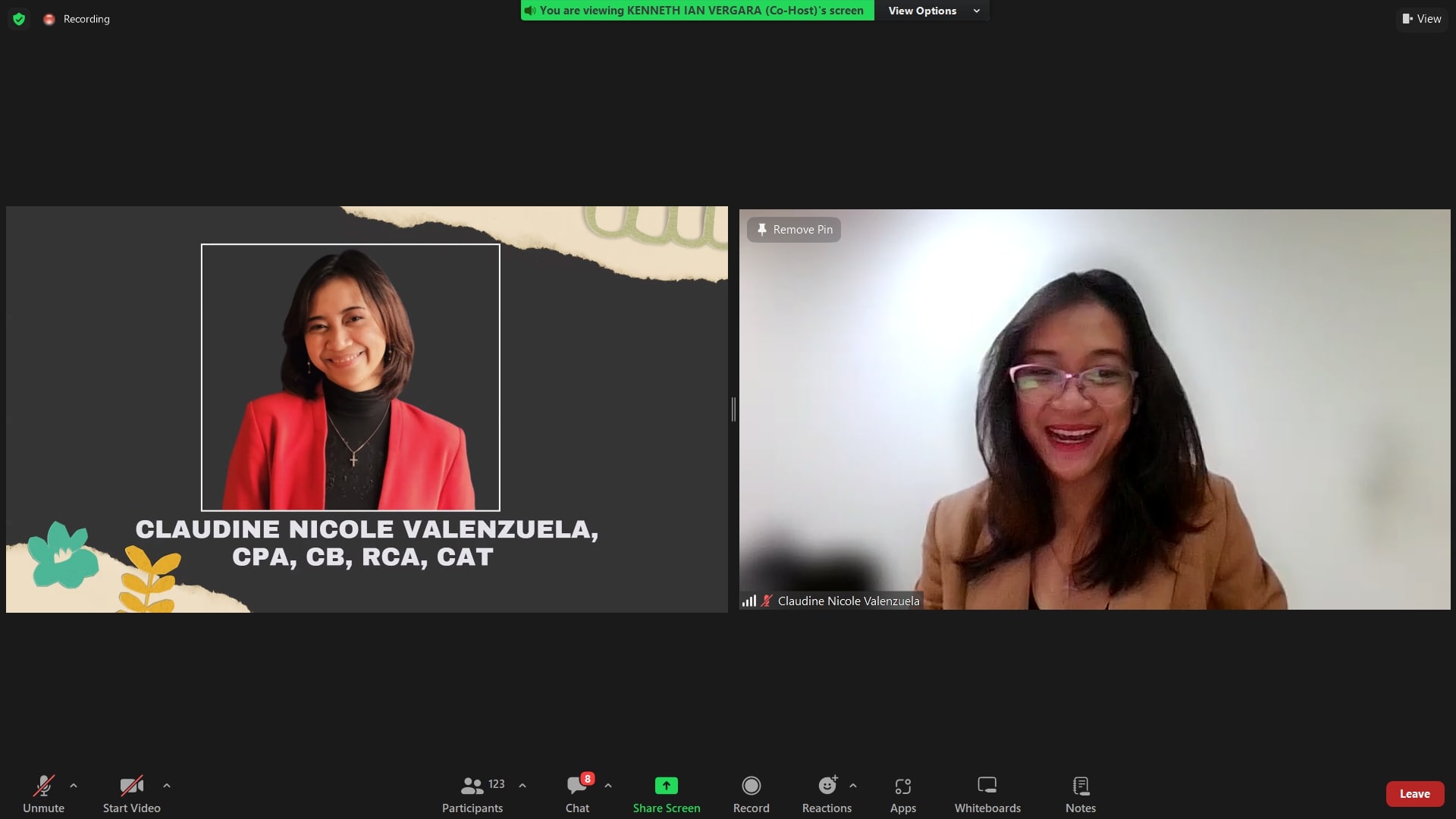 UB Accountancy OJT Students and JPIA Organized a Webinar Underscoring the Paramount Importance ...
