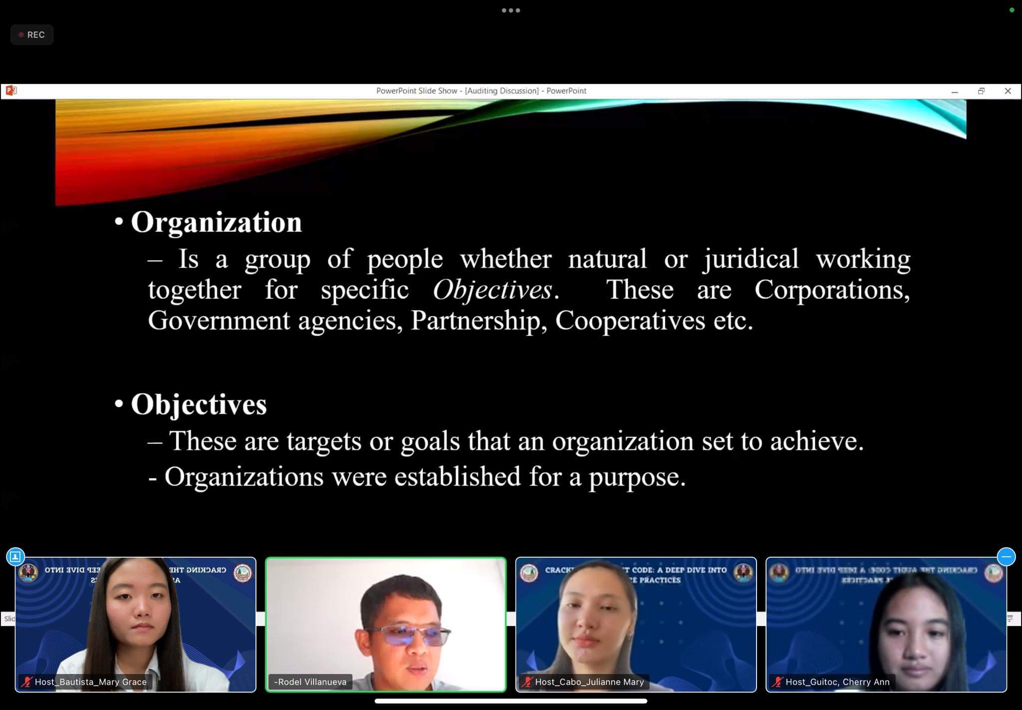 SBAA OJT Students Get Updates on the Significance of Internal Auditing ...