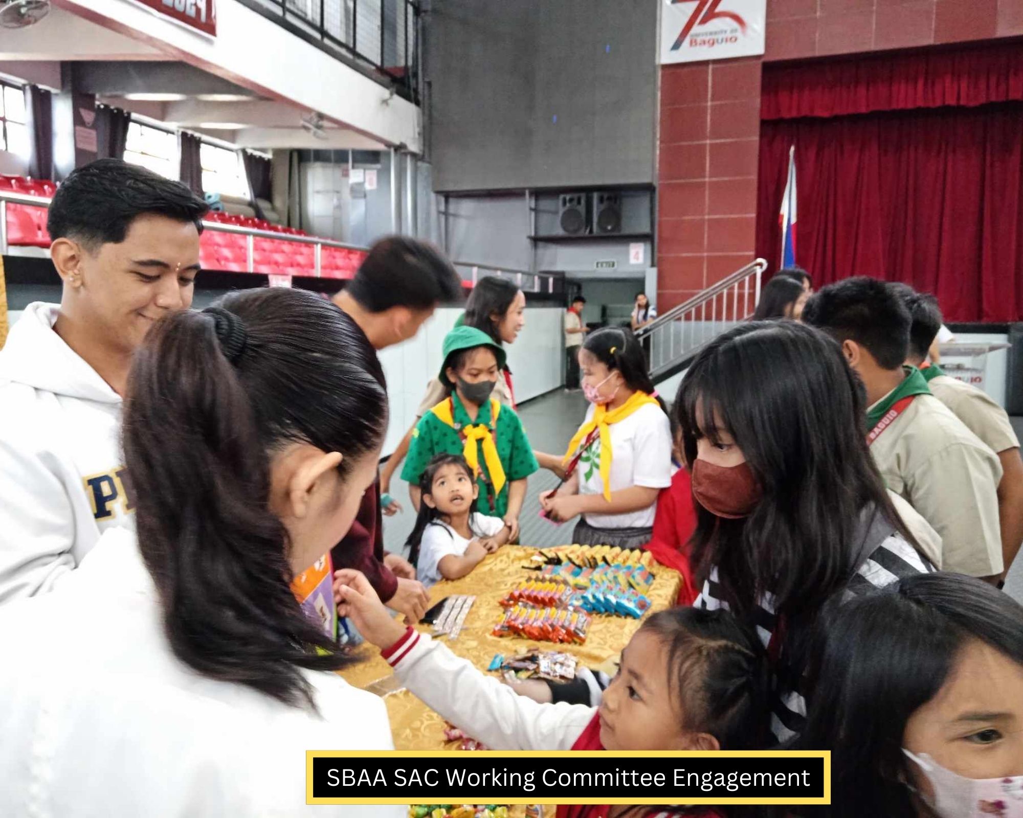 SBAA Student Interns and Leaders Help Spread Holiday Cheer at UB GIFTS ...