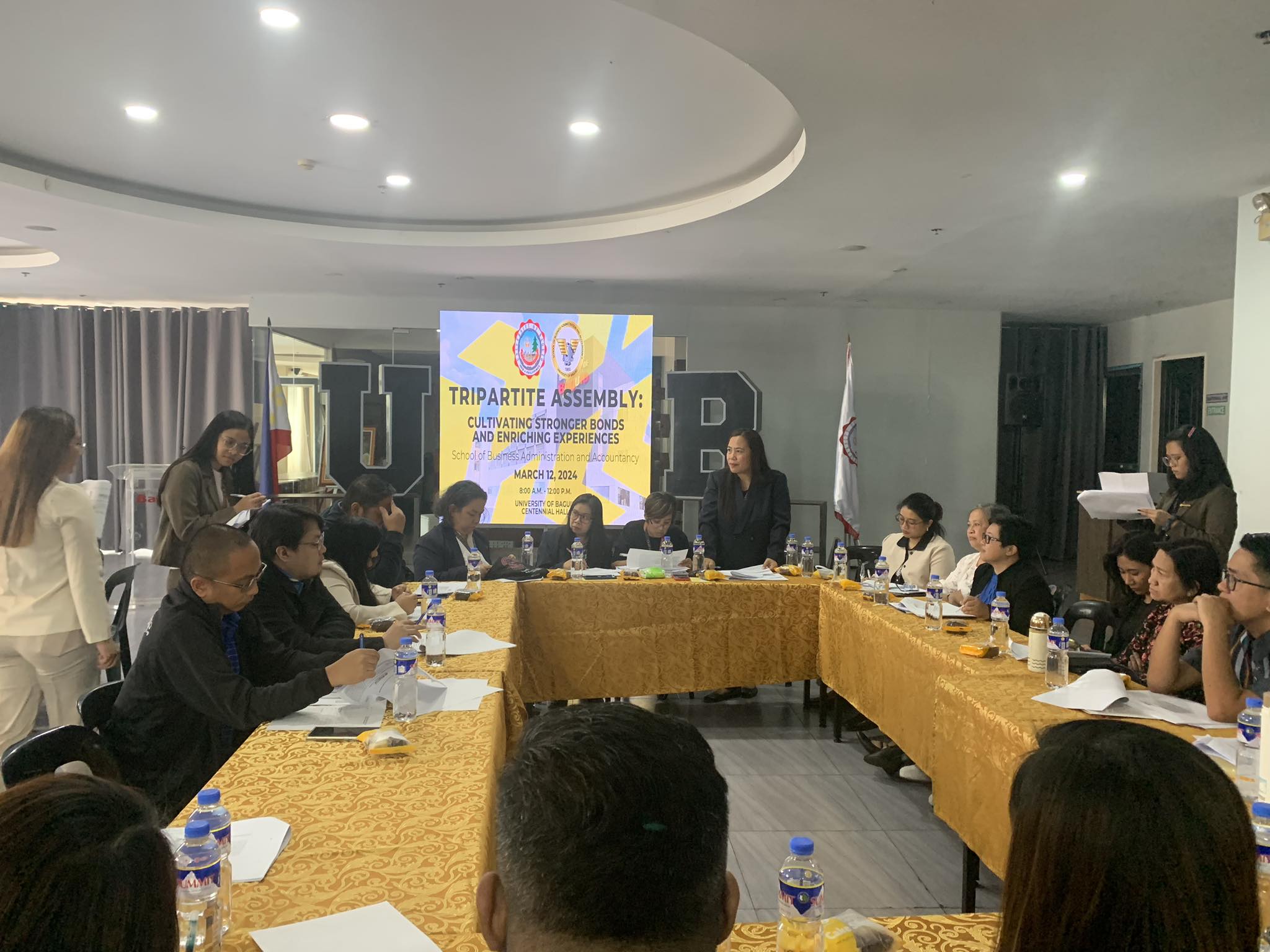 UB Business Education Stakeholders Meet at the SBAA Tripartite Assembly ...